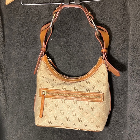 Dooney & Bourke | Bags | Vintage Dooney Bourke Logo Shoulder Bag | Poshmark